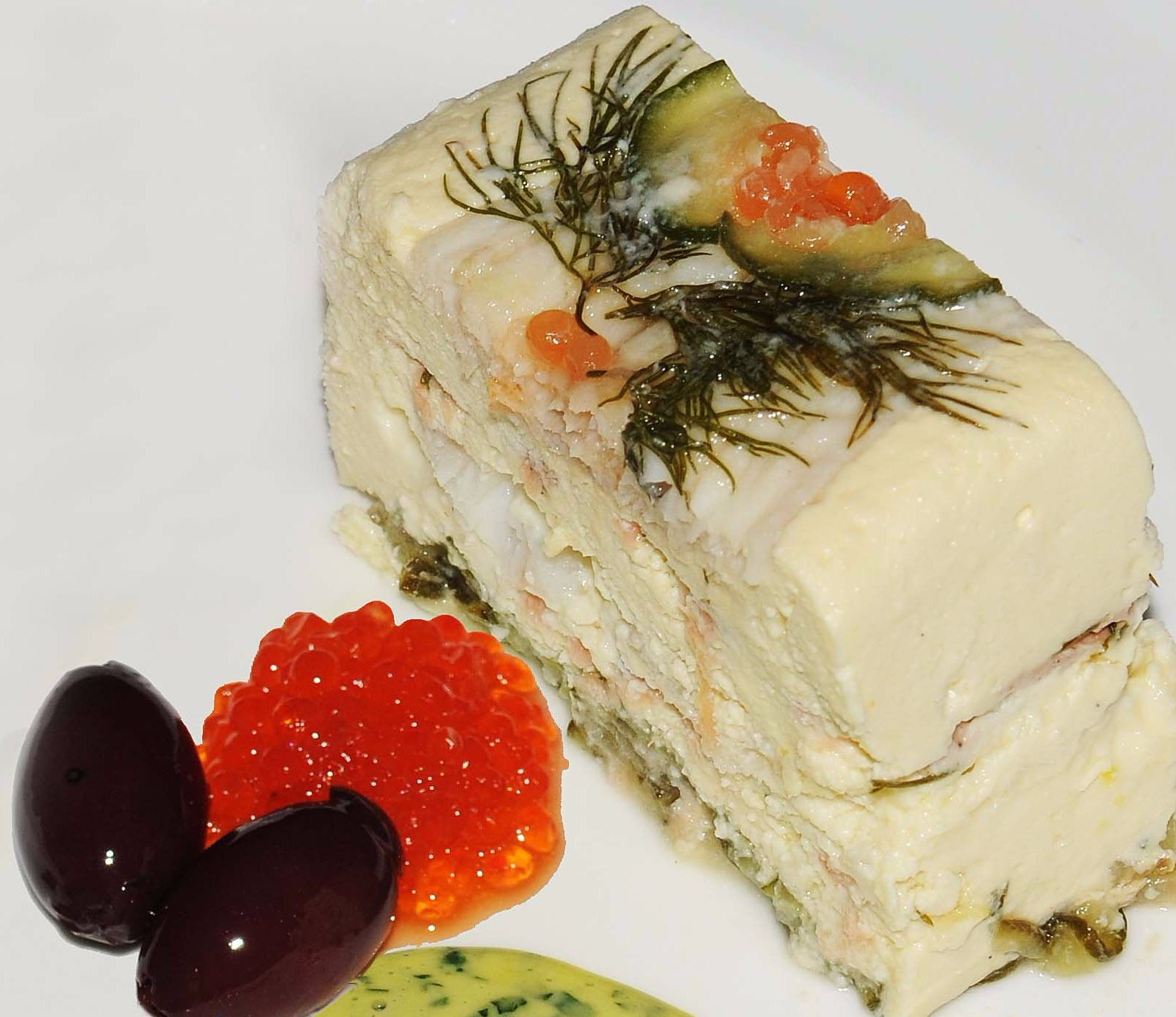 Terrine of fish and cucumber with watercress mayonnaise – Fine Dining ...